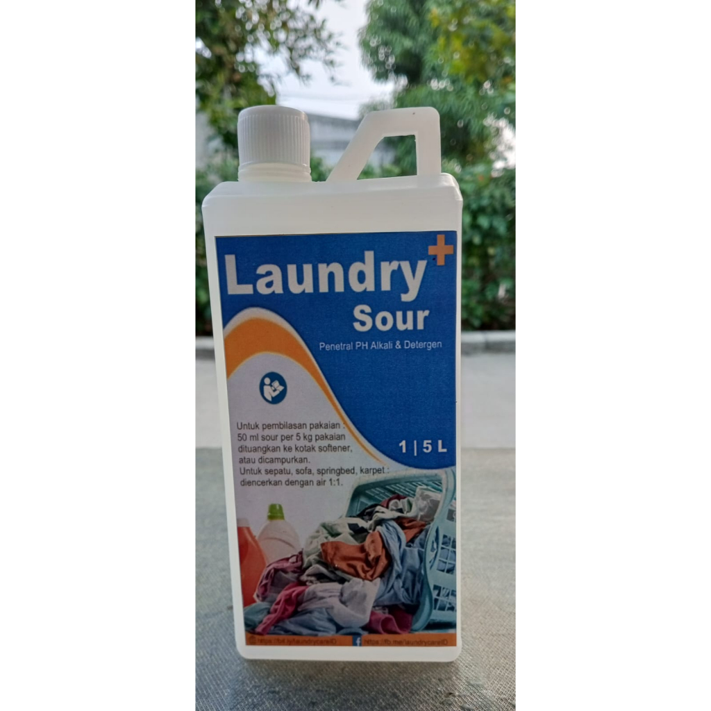 Jual Laundry Sour Penetral Deterjen 5 Liter | Shopee Indonesia