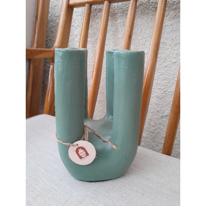 Jual pottery pot vas vass lilin pot meja hiasan dari gerabah pott bunga ...