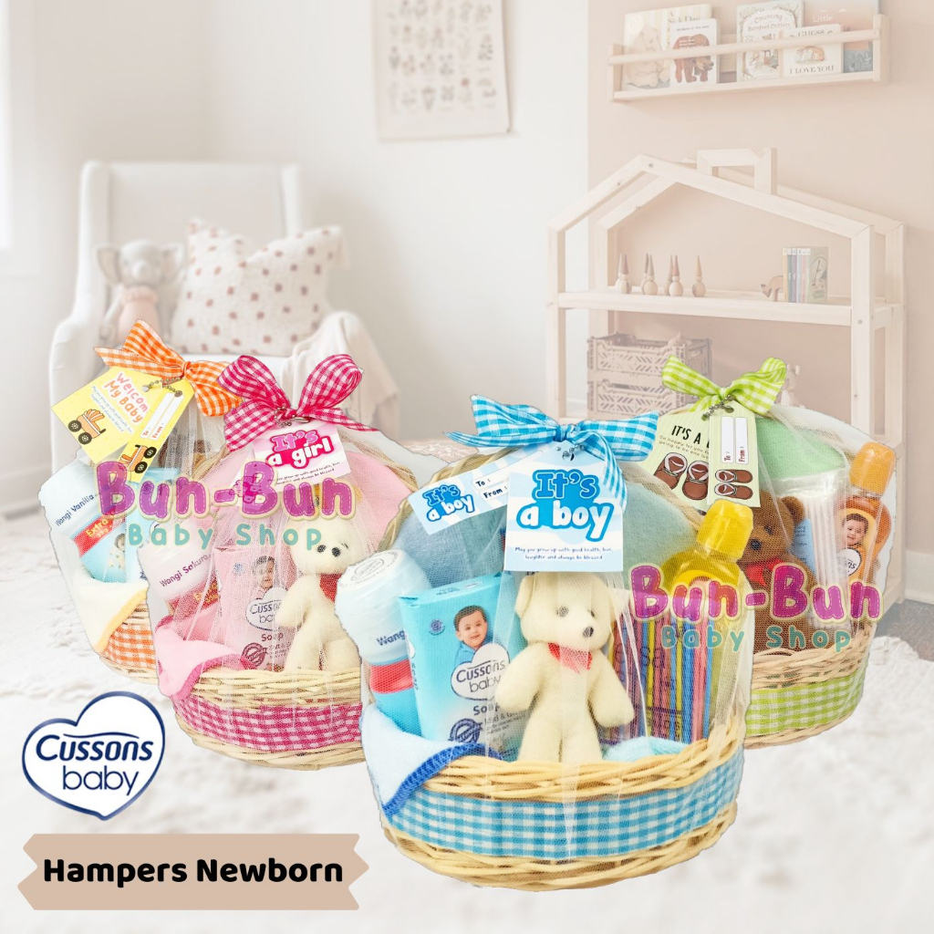 Jual Hampers Bayi Rotan Cussons Kado Lahiran Laki Perempuan Gift Set ...