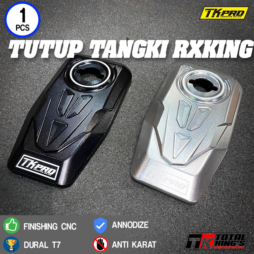 Jual COVER TUTUP TANGKI RX KING PREMIUM CNC BY TK PRO | Shopee Indonesia
