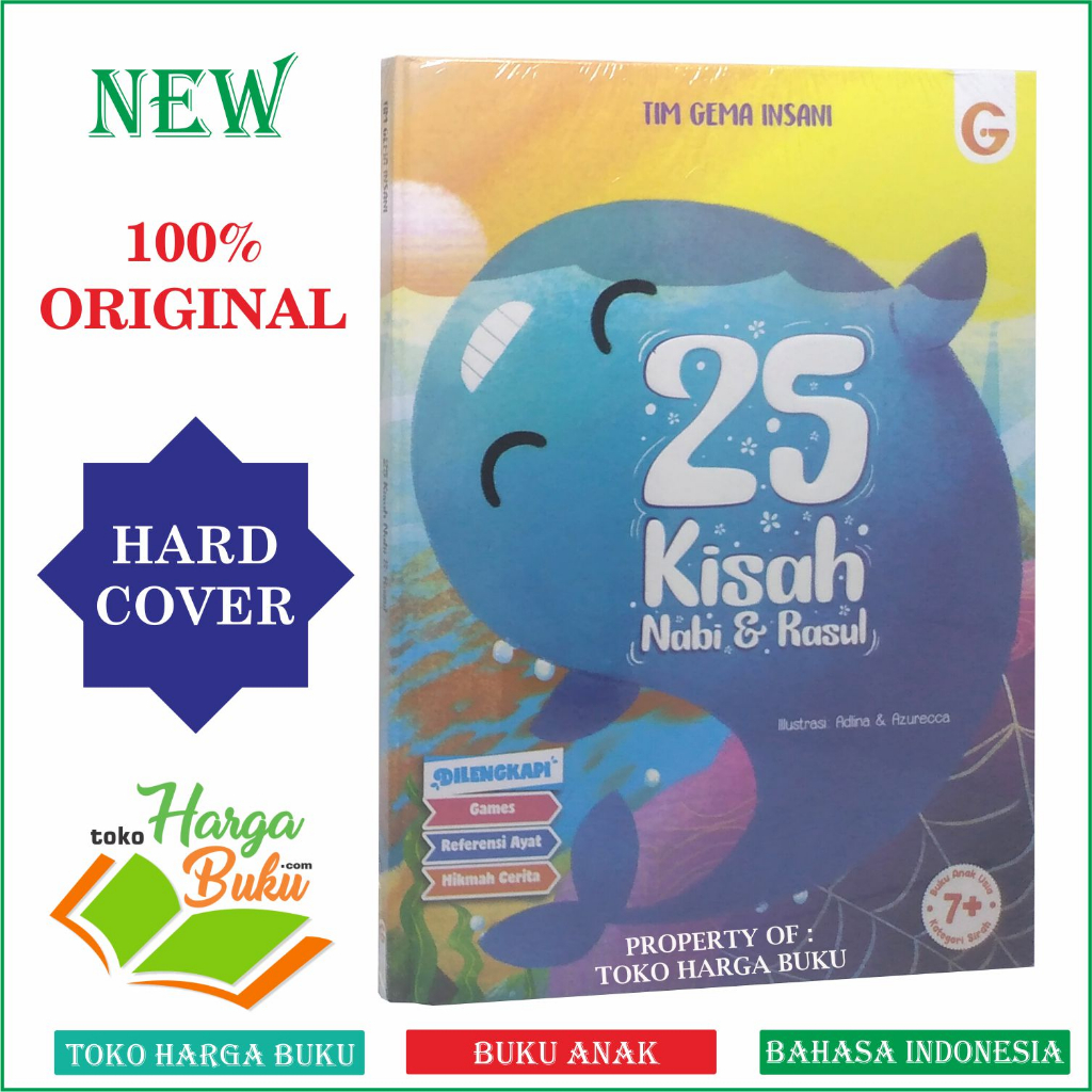 Jual 25 Kisah Nabi dan Rasul Full Color Buku Anak Usia 7+ Kisah 25 Nabi ... Jual 25 Kisah Nabi dan Rasul Full Color Buku Anak Usia 7+ Kisah 25 Nabi ...