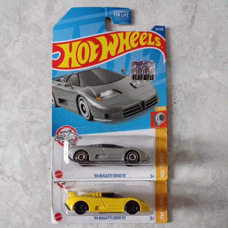 Jual hotwheels turbo 94 Bugatti eb110 ss factory sealed 2022 | Shopee ...