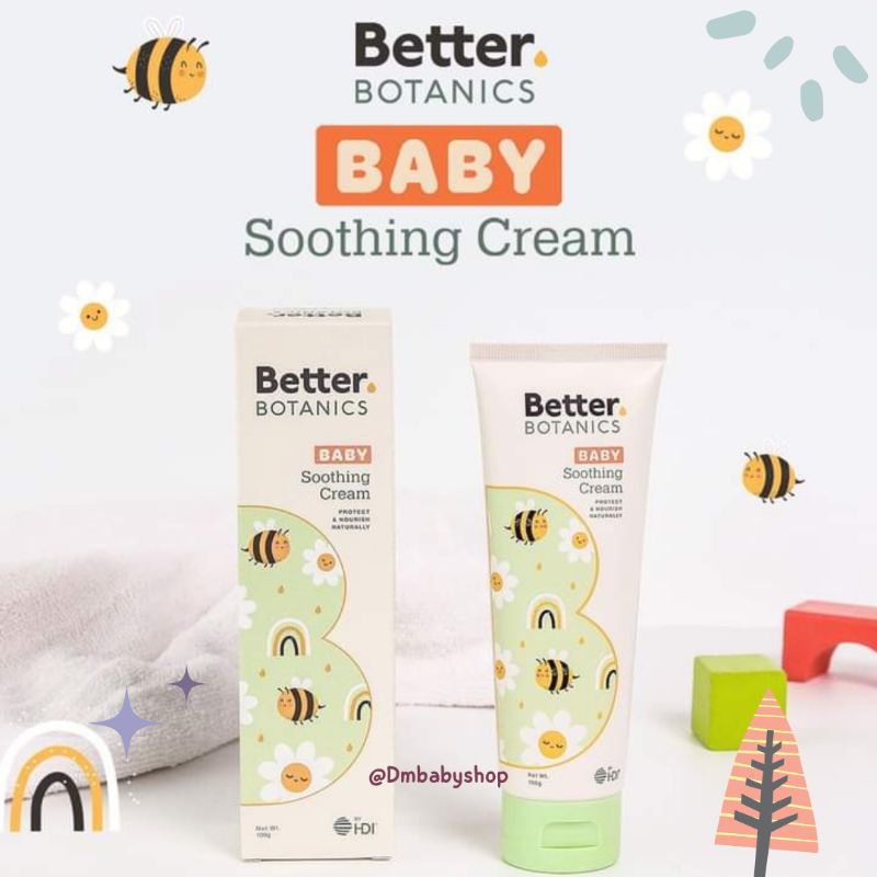 Jual BETTER•BOTANICS SOOTHING BABY CREAM 100G | Shopee Indonesia