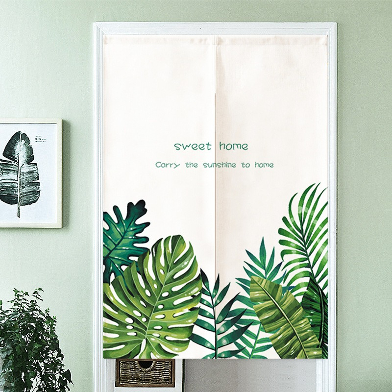 Jual Tirai Kain Noren Tirai Jepang Gorden Jepang Tirai Pintu Pembatas ...