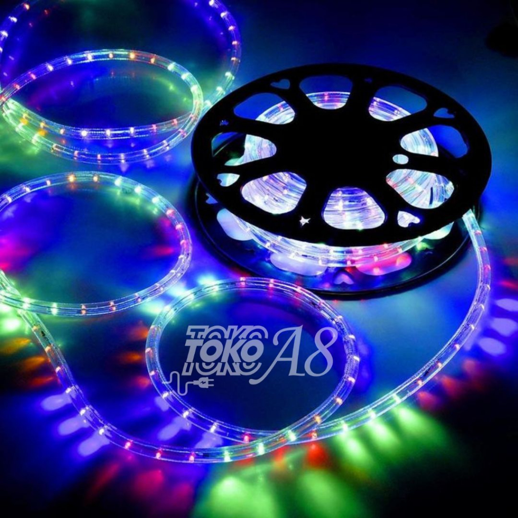 Jual Lampu LED Strip RGB Selang 6 Warna | Shopee Indonesia