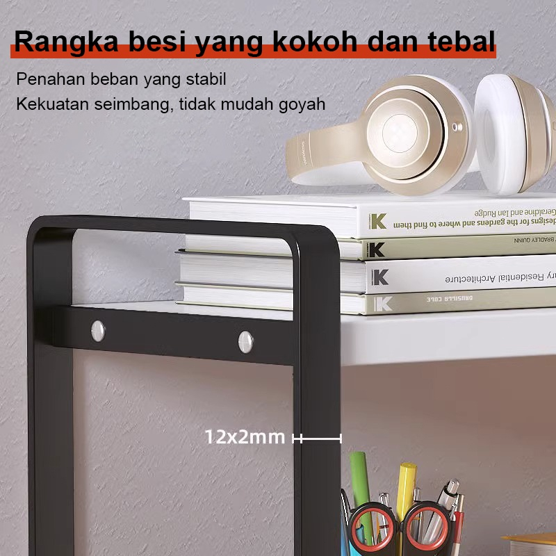 Jual BMZAR Rak Desktop Storage Rak Buku Storage Rak Meja Stationery Rak ...
