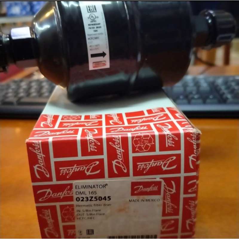 Jual DANFOSS DML 165 / DCL 165 ( 5/8” ), Eliminator hermetic filter ...
