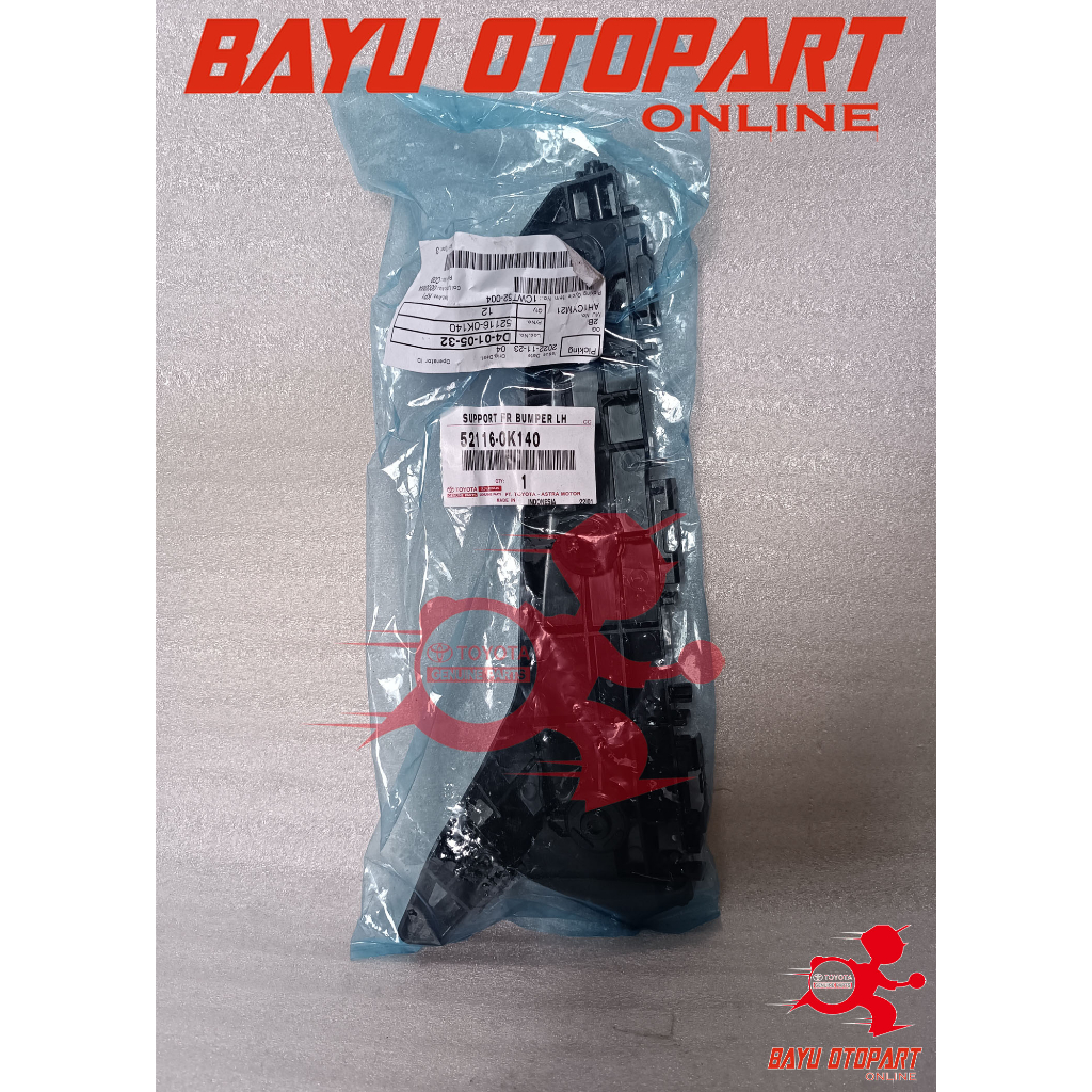 Jual BREKET BUMPER DEPAN KIRI TOYOTA INNOVA REBORN 52116-0K140 | Shopee ...