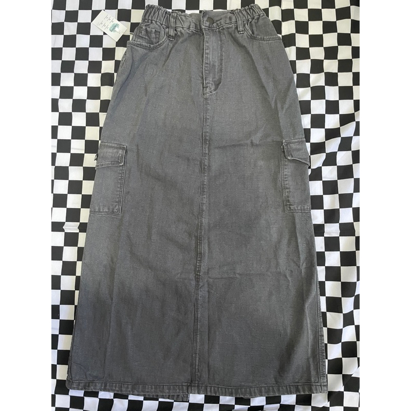 Jual (Ready)Rok Cargo Jeans /Cargo Long skirt jeans | Shopee Indonesia