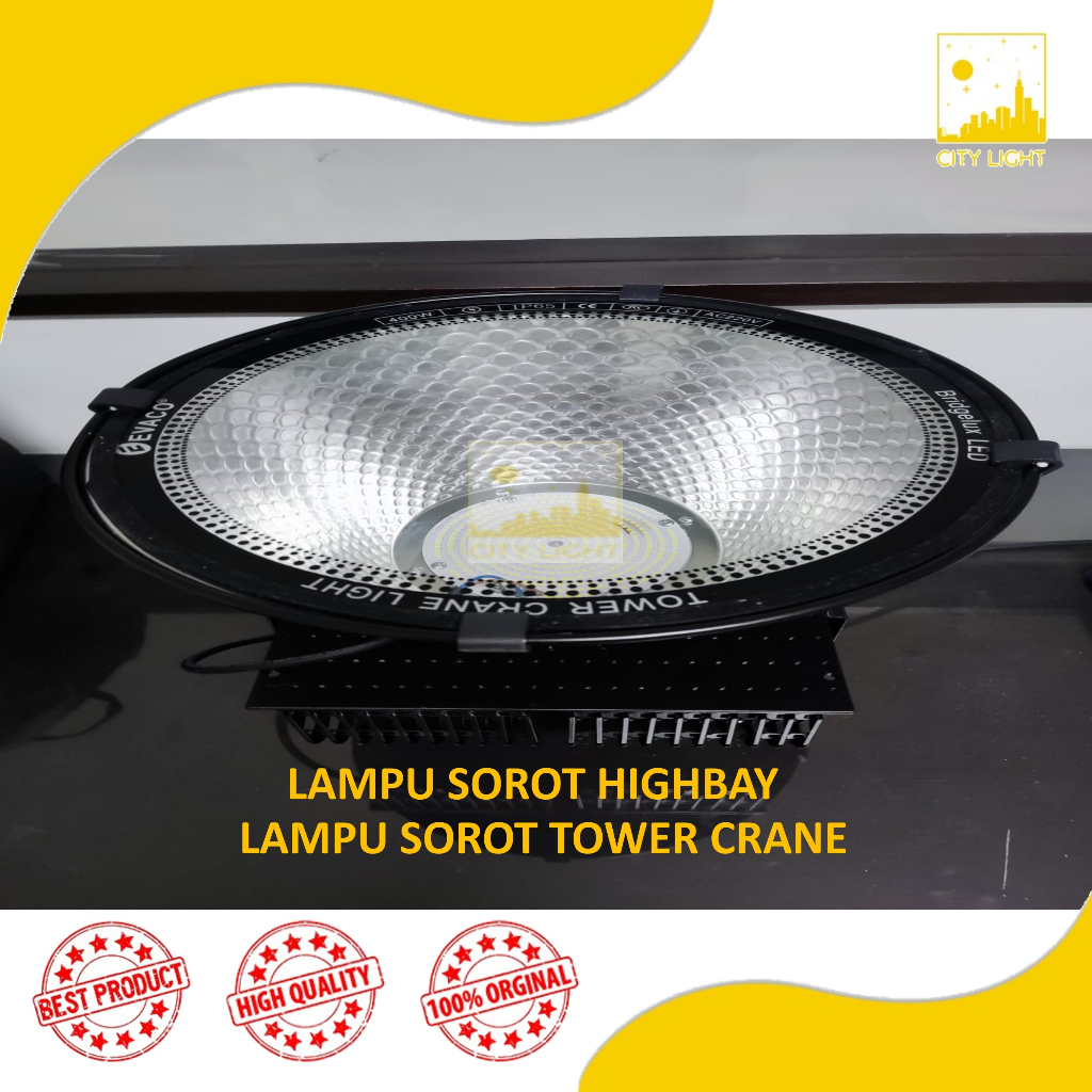 Jual Lampu HIGHBAY 1200W Lampu Tower Crane 1200W Lampu Sorot HIGHBAY ...