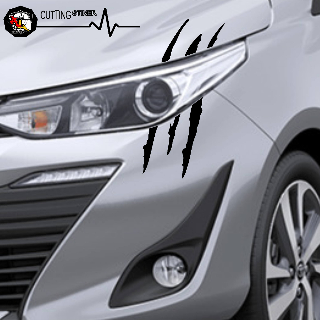 Jual STICKER CUTTING/SC.348/STIKER CAKAR/STIKER 3D/STIKER 3D CAKAR ...