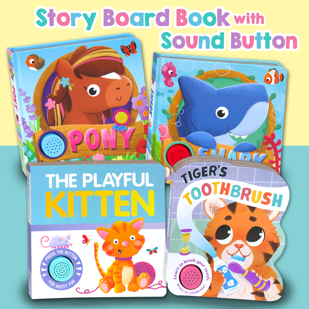 Jual [Igloo Books] Story Sound Board Book with fun sound button (buku ...