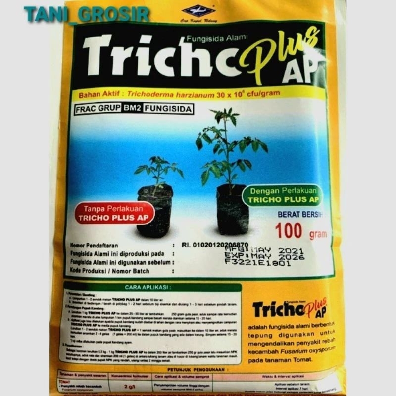 Jual TRICHO PLUS AP 100 GRAM / TRICHO PLUS AP 100GRAM / TRICHOPLUS AP ...