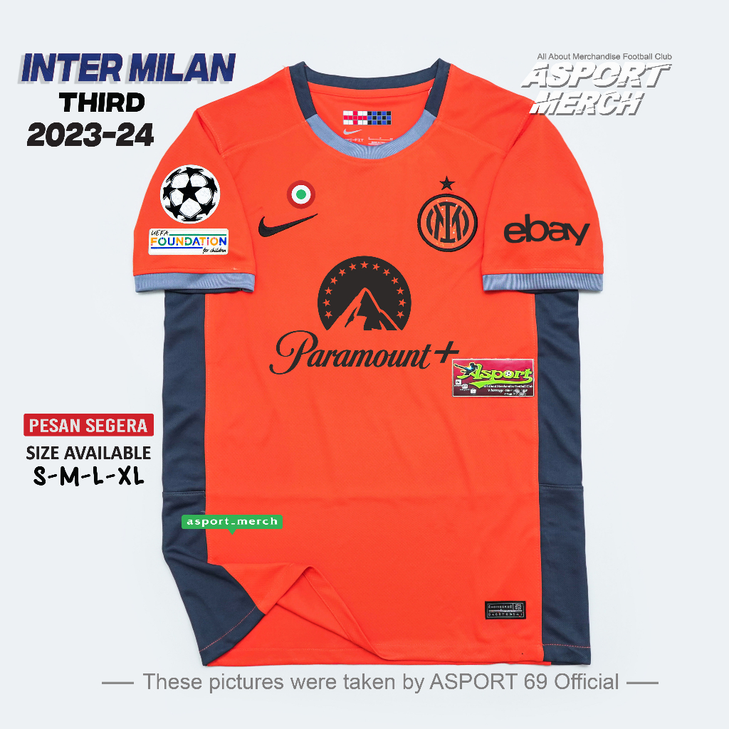 Jual JERSEY BOLA INTERMILAN third 3RD TERBARU 2023 2024 SOCCER JERSEY INTER THIRD 23 24 | Shopee ...