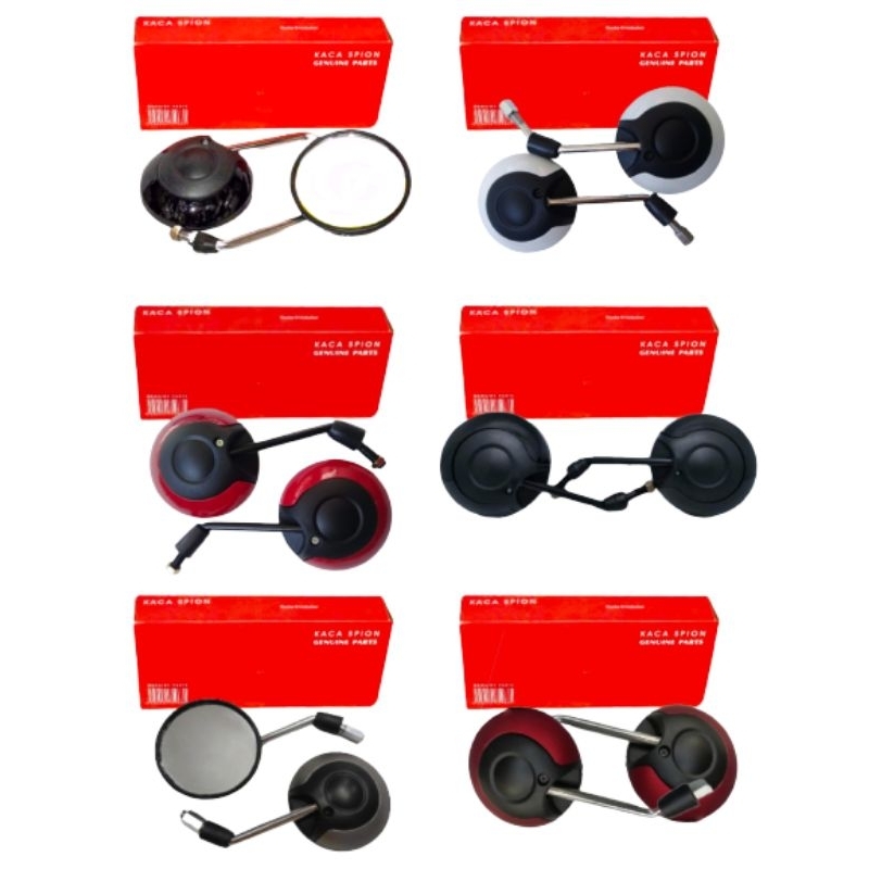 Jual Spion Fazzio Yamaha Hitam Merah Putih Abu-Abu Maroon Tosca Tangkai ...