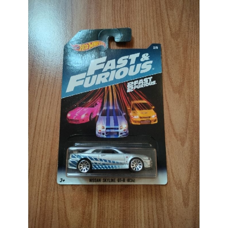 Jual Hotwheels fnf Nissan skyline GT-R r34 (2017) | Shopee Indonesia