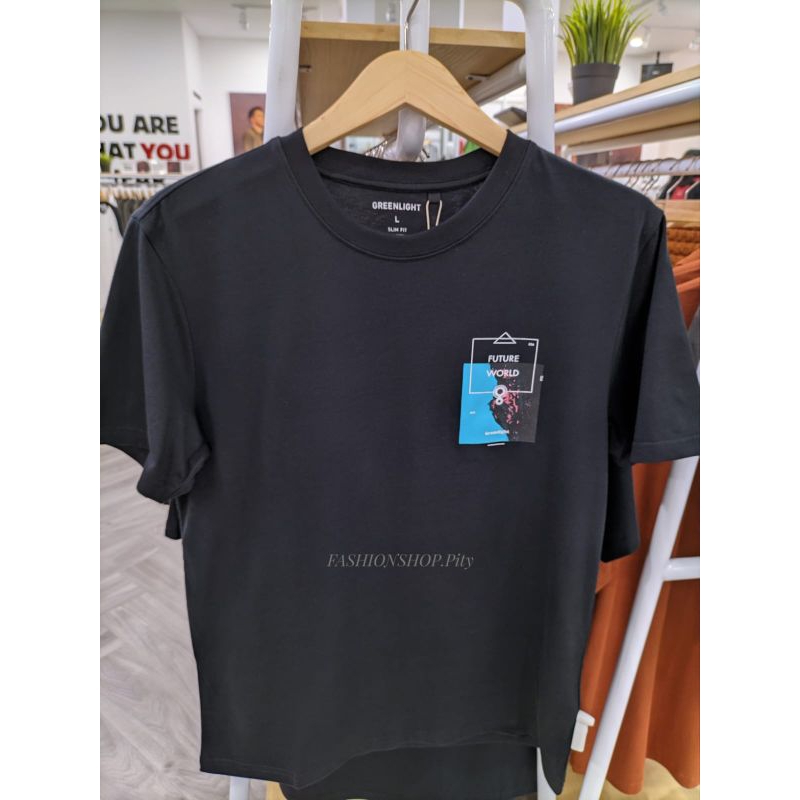 Jual [100% ORIGINAL 0723] KAOS GREENLIGHT PRIA LOGO SIMPLE BEST SELLER ...