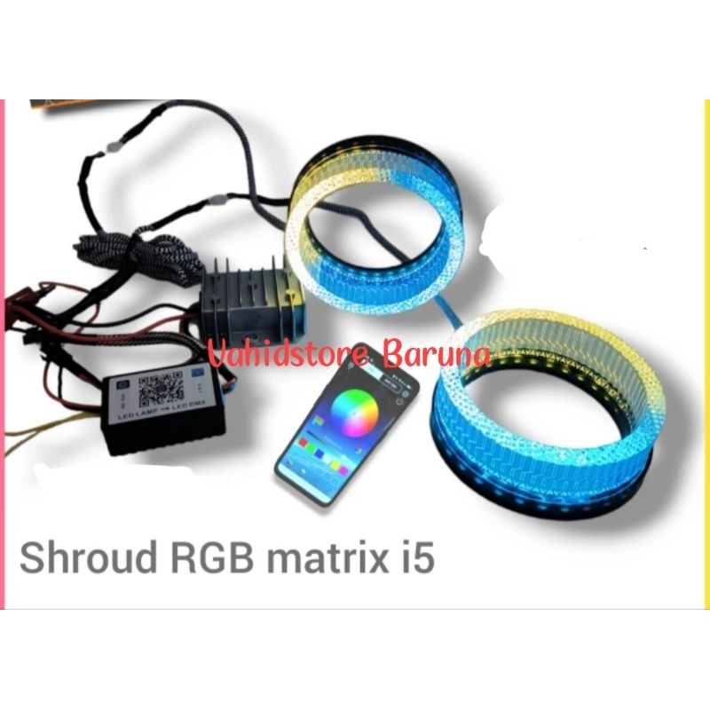 Jual Shroud RGB Matrix Cover Vahid Projector 3inch i5 WRGB | Shopee ...