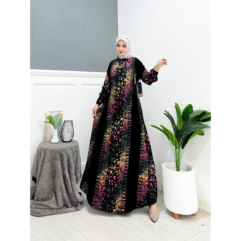 Jual Gamis Cap Malaman Amira Model Mayung | Shopee Indonesia