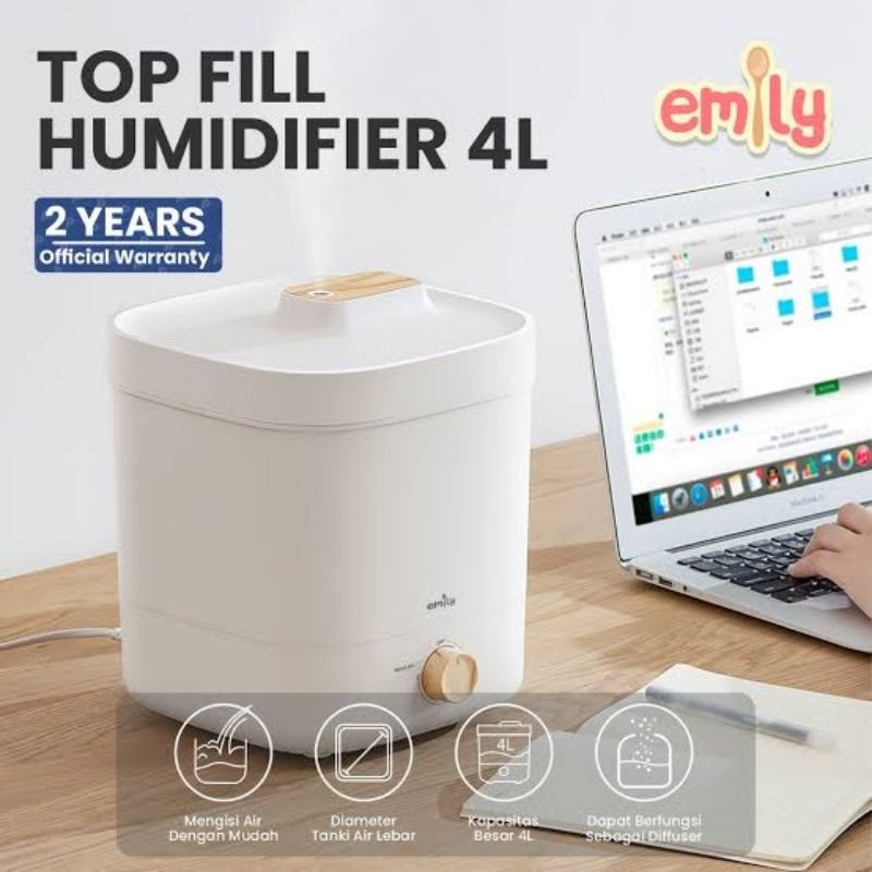 Jual Emily Top Fill Humidifier 4L EHF16201 - Alat Pelembab Udara ...