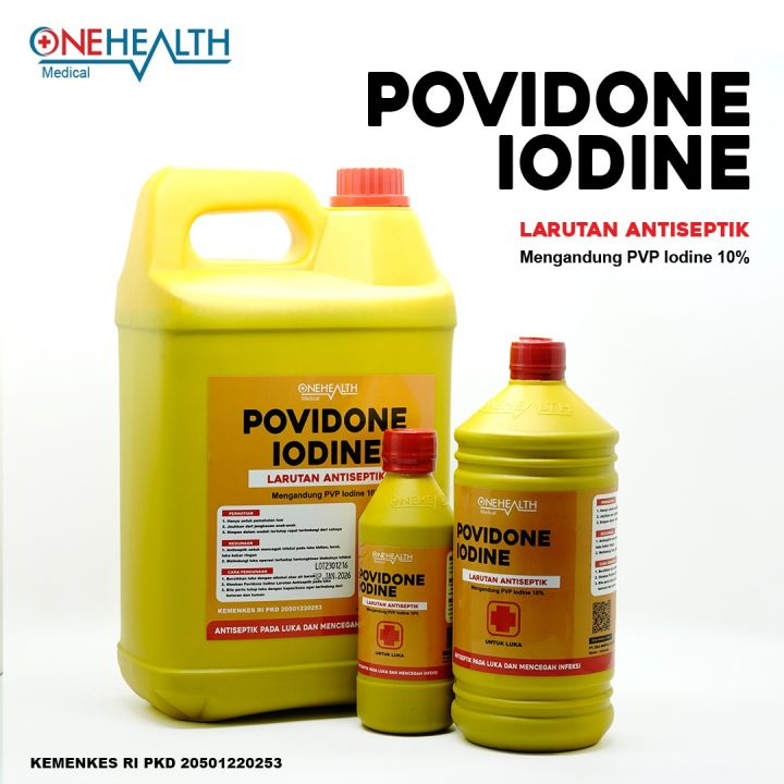Jual Onehealth Povidine iodine 100 ml Antiseptik Obat Luka Onehealth ...