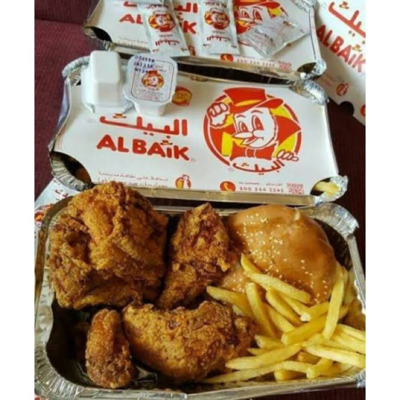 Jual al Baik fried chicken. ayam goreng Arab | Shopee Indonesia