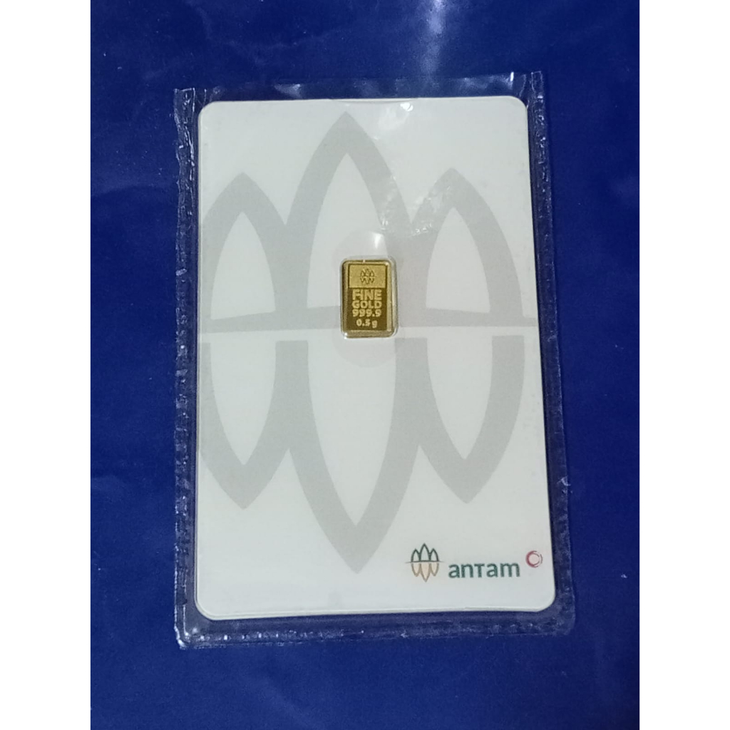 Jual Logam Mulia Emas Antam 0,5 gram Emas Kita Certieye | Shopee Indonesia