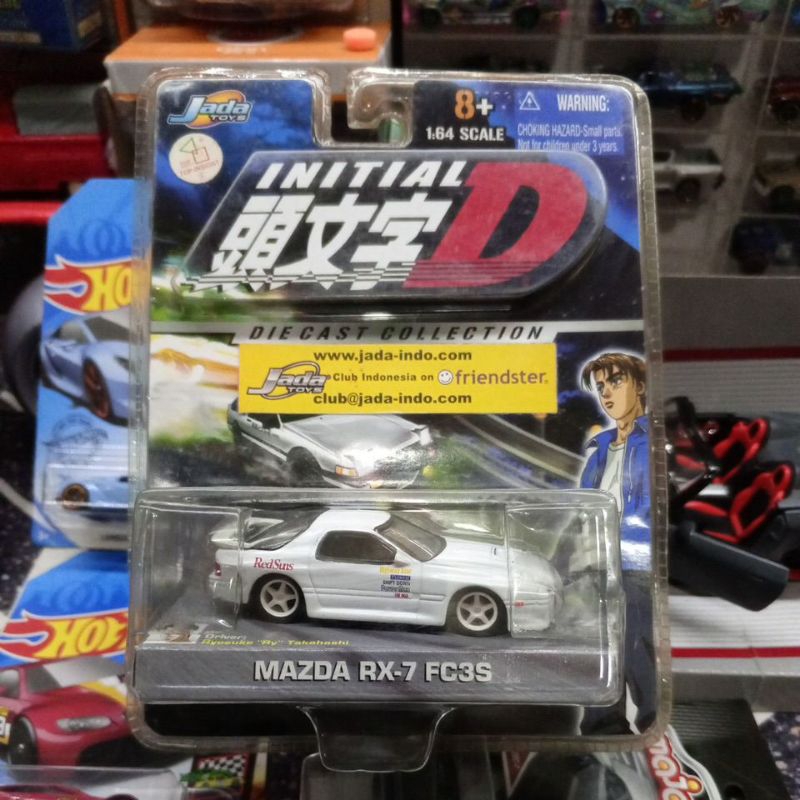 Jual Diecast jada initial D mazda rx-7 fc3s | Shopee Indonesia