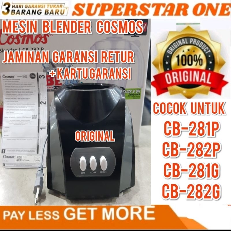 Jual Mesin blender Cosmos CB 282p/CB281p,CB281G,CB282G cocok untuk tipe ...