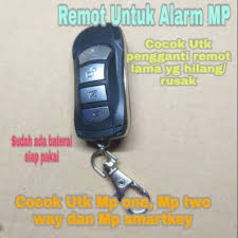 Jual Remote cadangan alarm mp | Shopee Indonesia
