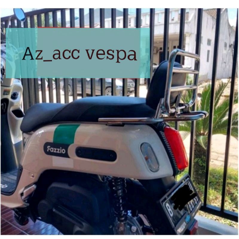 Jual aksesoris rak bagasi belakang yamaha fazzio atau backrack fazzio ...