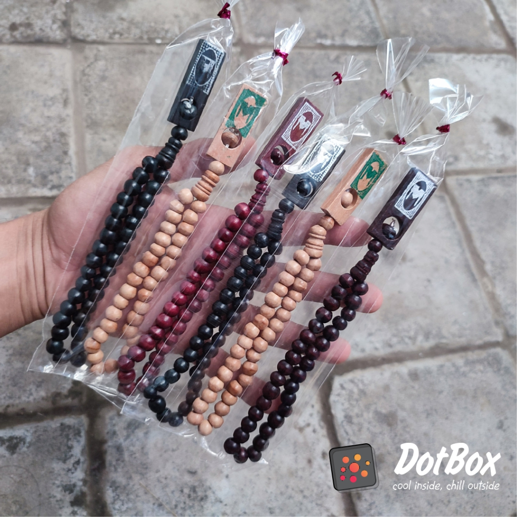 Jual TASBIH KAYU 33 BUTIR SOUVENIR HAJI UMROH HAJATAN PERNIKAHAN ...