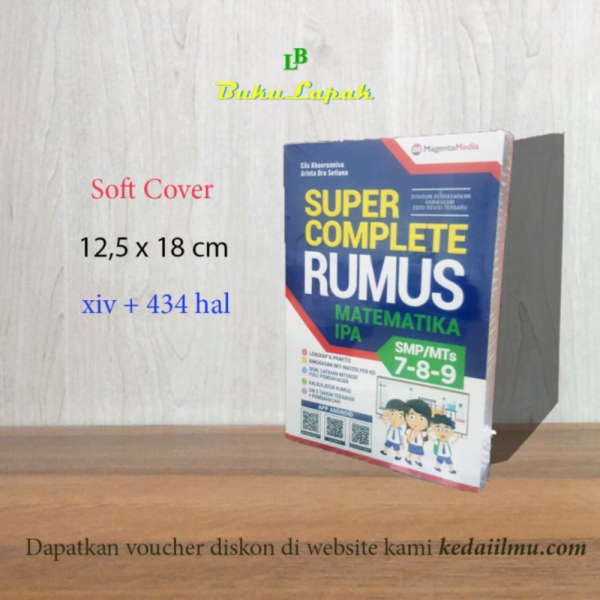 Jual Buku Kumpulan Rumus Matematika IPA SMP Super Complete Rumus ...