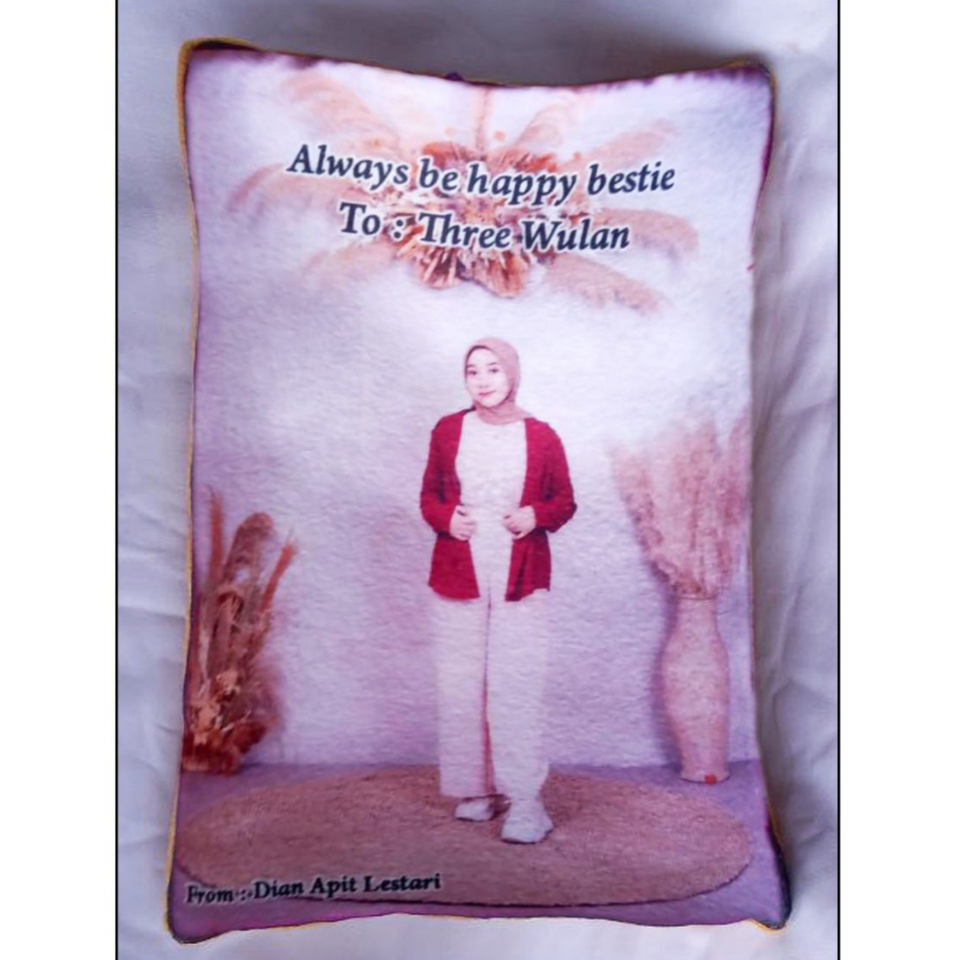 Jual Candra.Collection BANTAL BAYI CUSTOME foto 30x40CM hadiah anak ...