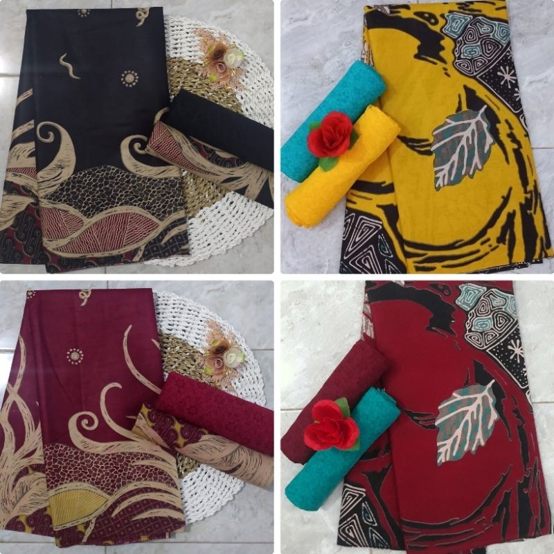 Jual BATIK MOTIF AKAR NANAS APRILIA DAN KAIN EMBOS | Shopee Indonesia