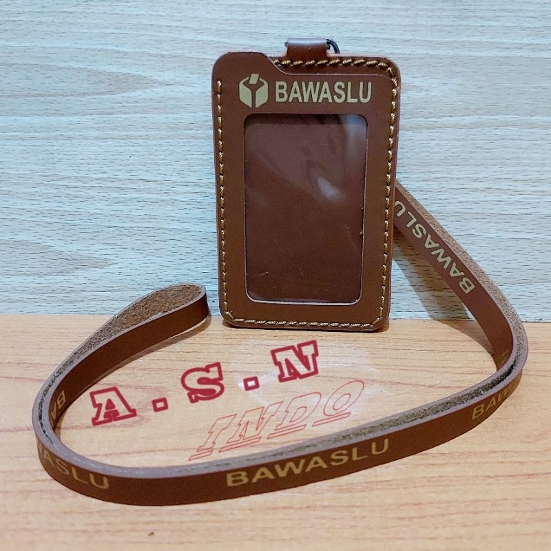 Jual Id Card Kulit Bawaslu Id Card Bawaslu | Shopee Indonesia