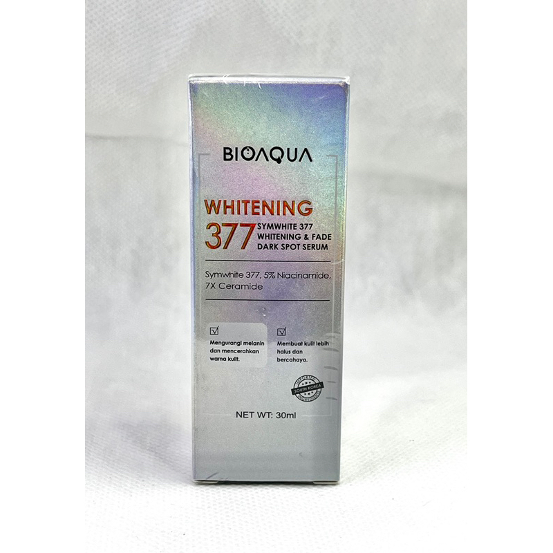 Jual BIOAQUA SymWhite 377 Whitening & Fade Dark Spot Serum Moisturizing Essence 30ml | Shopee ...