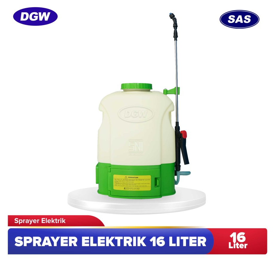 Jual STOK TERBATAS] DGW - Elektrik Knapsack Sprayer 16 Liter | Shopee ...