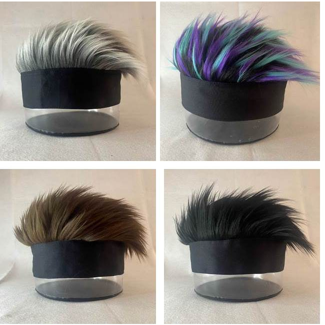Jual Topi Rambut Palsu, Topi Wig, Topi Bulu, Topi Naruto, Topi Rambut ...