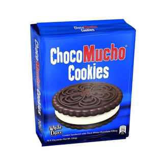 Jual CHOCO MUCHO COOKIE SANDWICH DOUBLE CHOCO/WHITE CHOCO 10 x 33g ...
