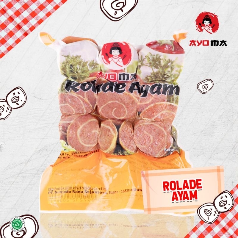 Jual Ayoma Rolade Ayam isi 9 uk 225 gr | Shopee Indonesia