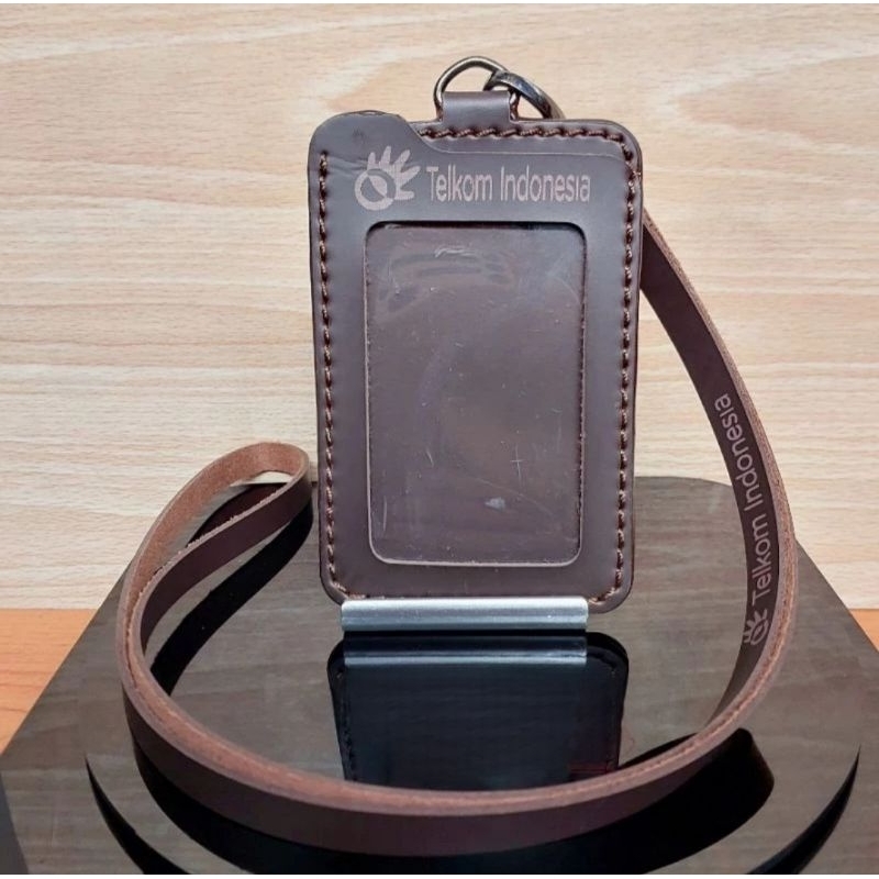 Jual ID Card Holder Tali Lanyard Name Tag Logo TELKOM INDONESIA ...