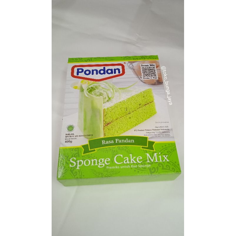 Jual PONDAN SPONGE CAKE MIX 400G RASA PANDAN | Shopee Indonesia