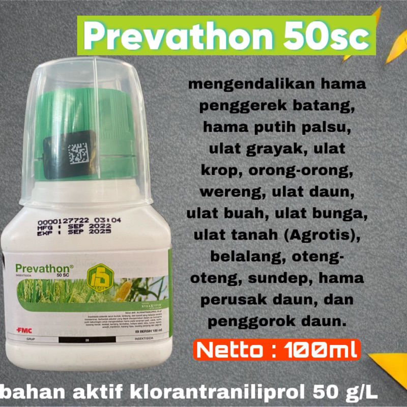Jual insektisida prevathon 50sc 100ml | Shopee Indonesia