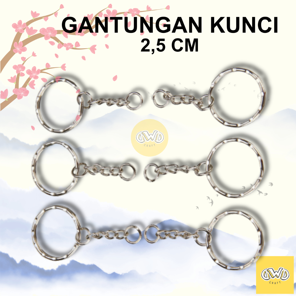 Jual Ring Gantungan Kunci Gerigi isi 144 pcs (2,5cm) | Shopee Indonesia