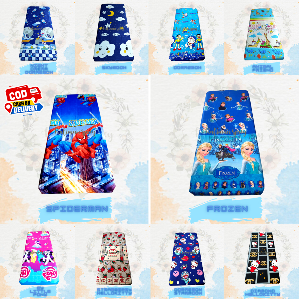 Jual Sarung Urung Kasur Busa Resleting Ukuran 100x200x5 100x200x10 ...