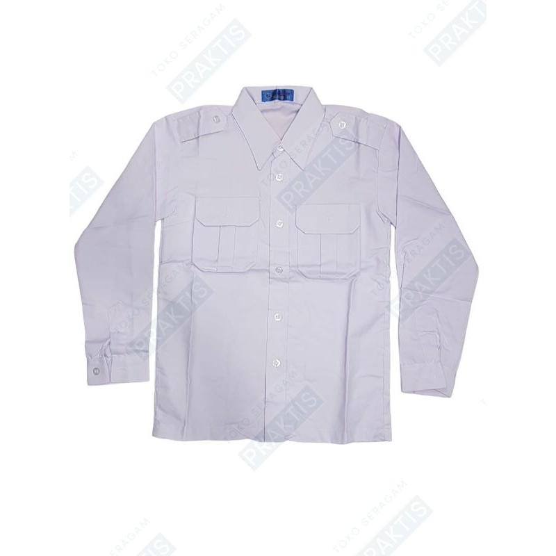 Jual Hem paskibra SD SMP SMA panjang pendek|Hem PDU 2 saku dua| seragam ...