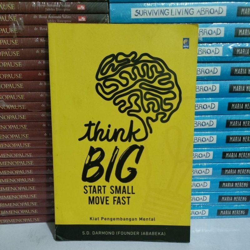 Jual Buku Original - Buku Think Big Start Small Move Fast | Shopee Indonesia