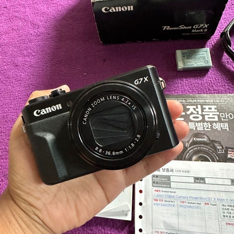 Jual Canon Powershoot G7X Mark ii | Shopee Indonesia