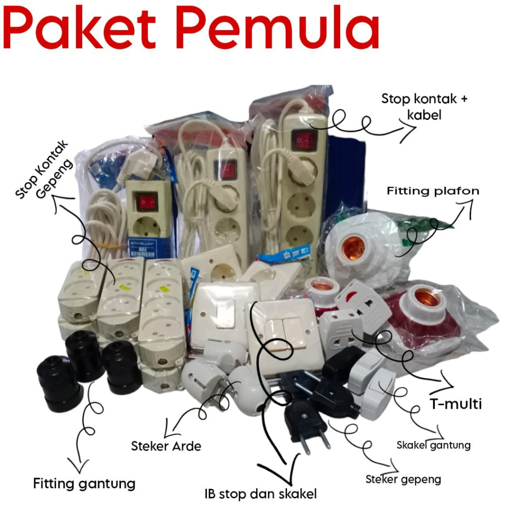Jual PAKET USAHA ALAT LISTRIK UNTUK PEMULA HARGA TERJANGKAU | Shopee ...